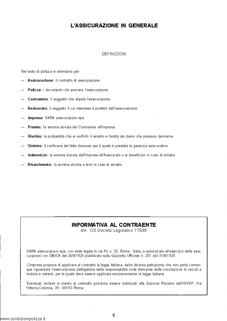 Sara - Sara Box - Modello 250-a Edizione 03-1996 [SCAN] [44P ...