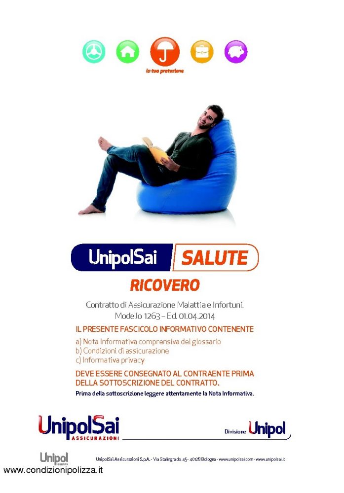 Unipolsai - Salute Ricovero Assicurazione Malattia E Infortuni ...