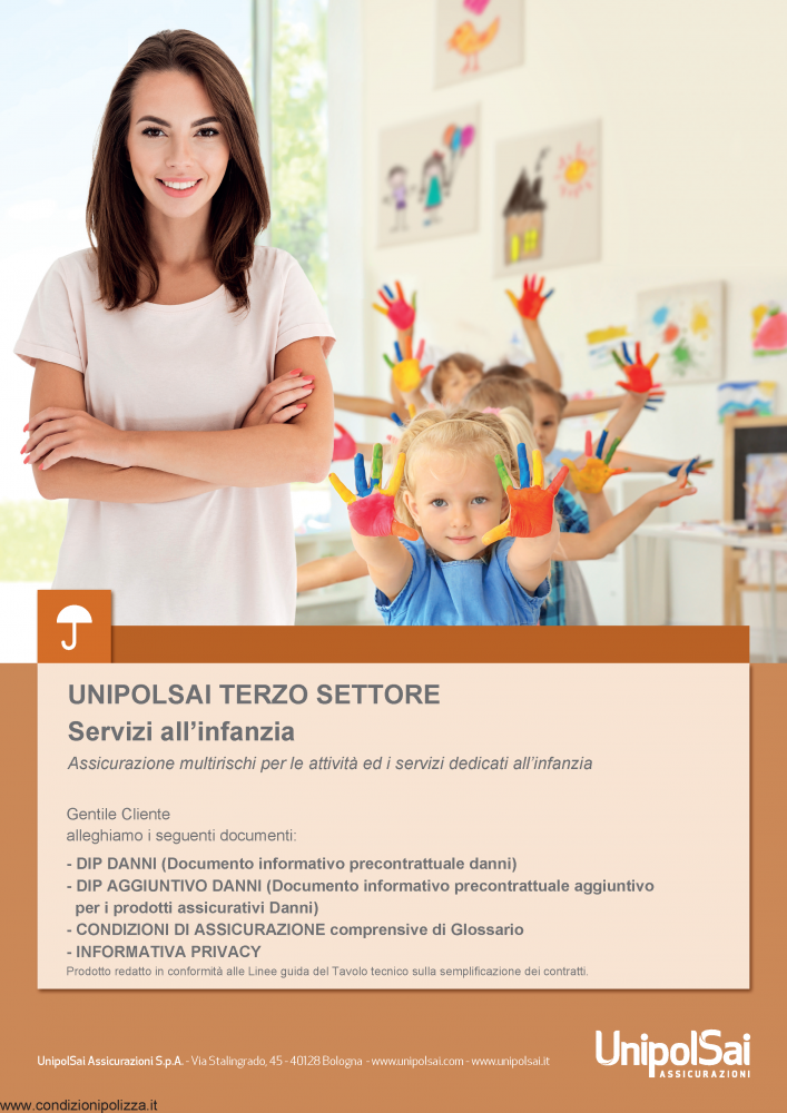 Unipolsai - Terzo Settore Servizi All'Infanzia - Modello si-7400-004 ...